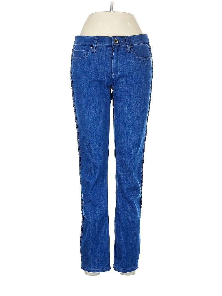 Lilly Pulitzer Stripes Blue Jeans Size 8 - 62% off | ThredUp