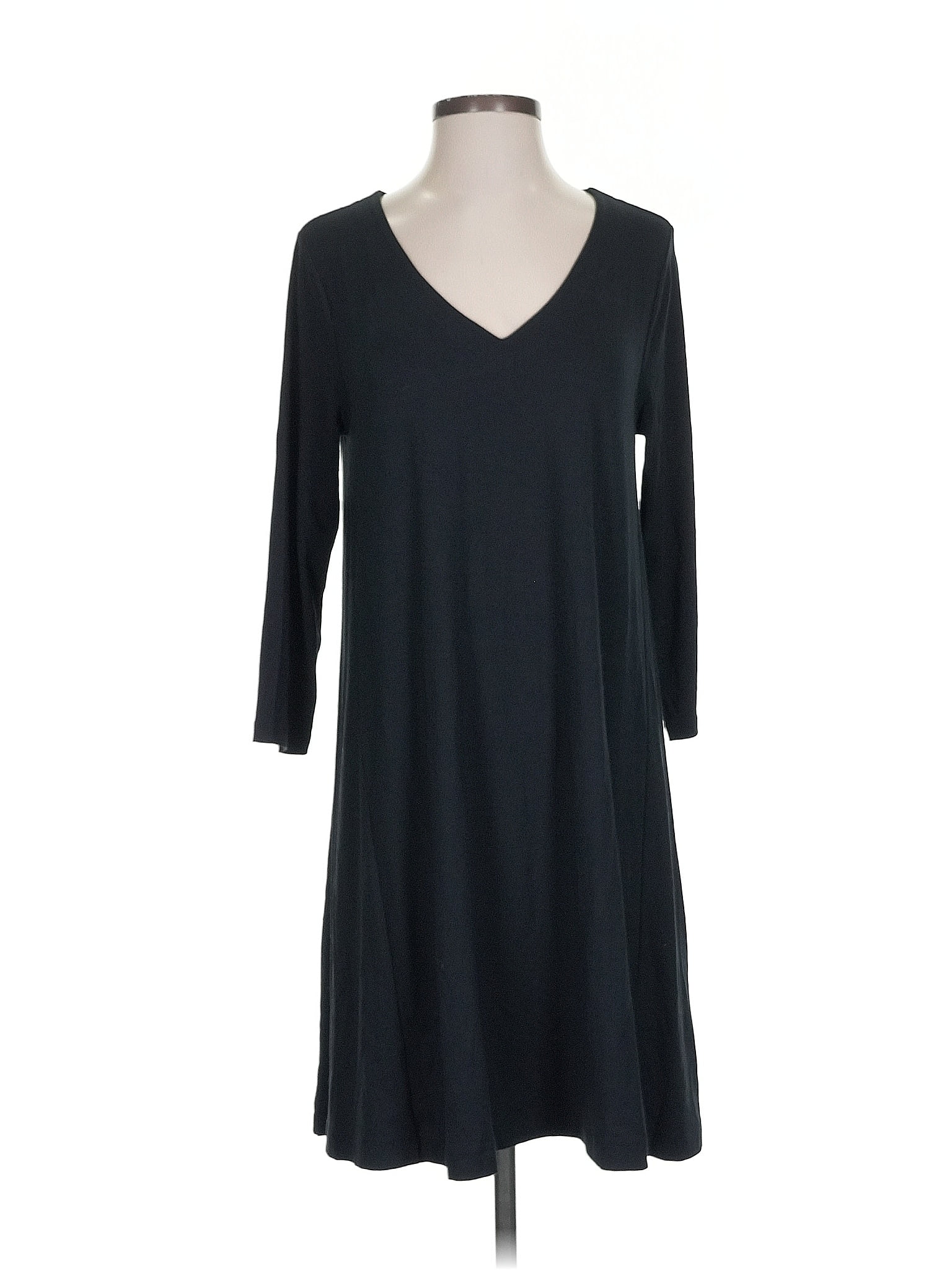 Ann Taylor LOFT Outlet Women Black Casual Dress S | eBay