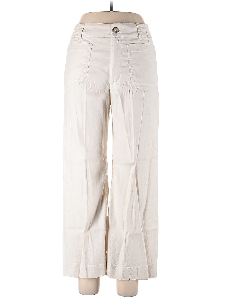 Maeve Ivory Linen Pants Size 30 waist - 70% off | ThredUp