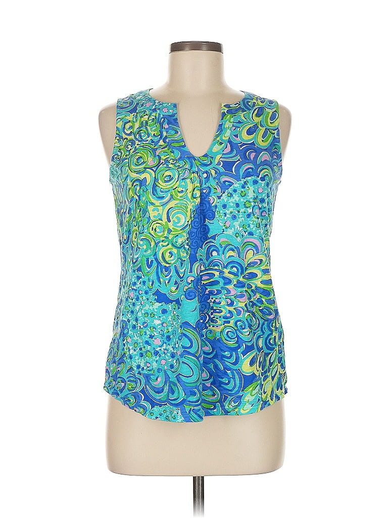 Lilly Pulitzer Ladies Cotton Sleeveless Tank Royal Blue