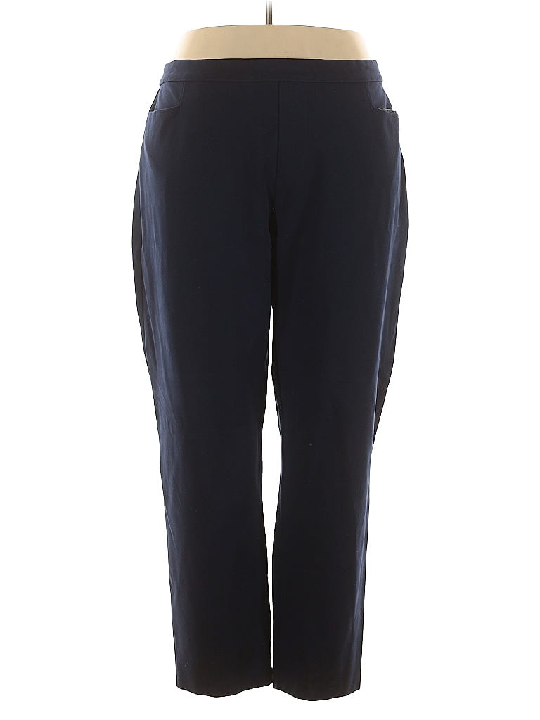 Susan Graver Blue Track Pants Size 3X - 68% off | ThredUp