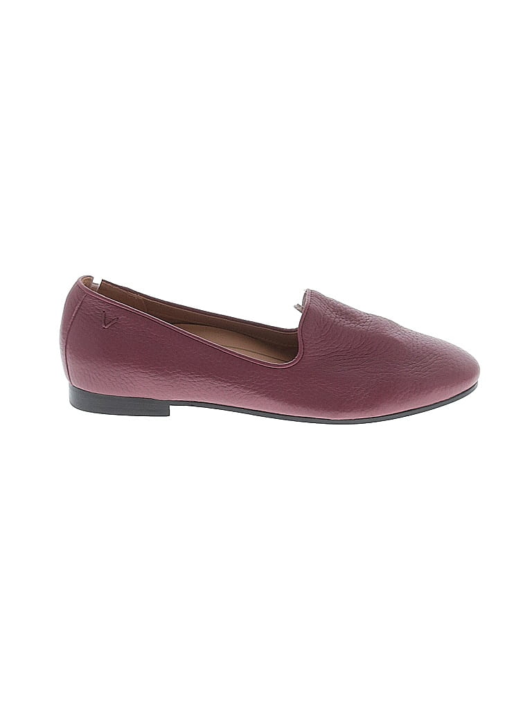Vionic Burgundy Flats Size 7 1/2 - 57% off | ThredUp