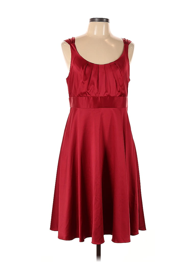 The Limited Solid Burgundy Red Cocktail Dress Size 12 - 74% off | ThredUp
