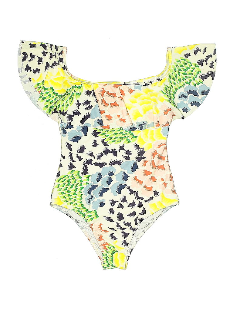 Cupshe Print Ivory One Piece Swimsuit Size S - 20% off | ThredUp