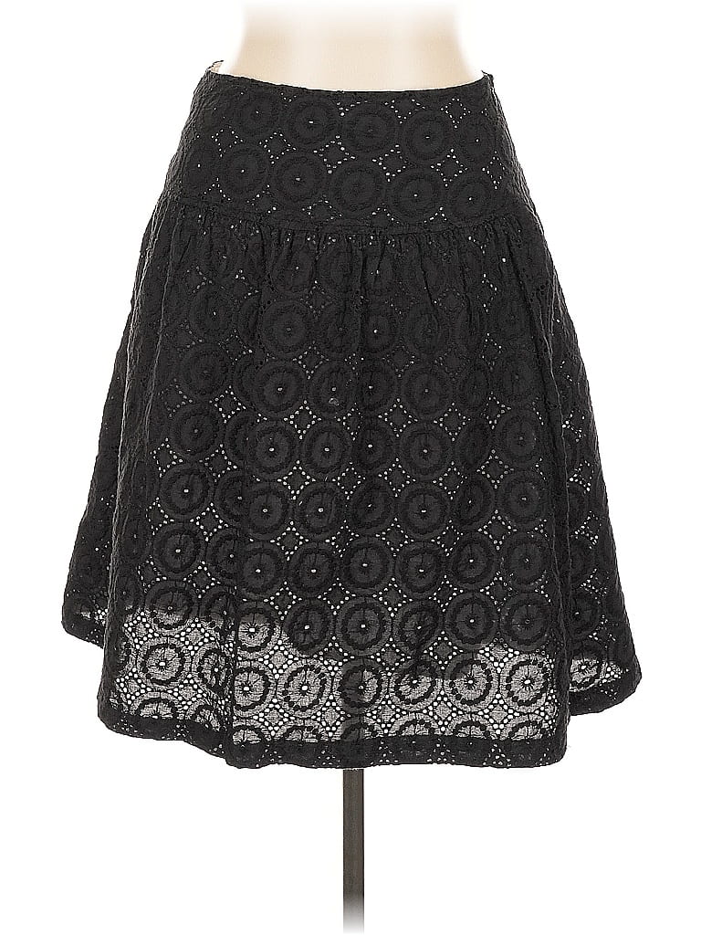 Apostrophe 100% Cotton Paisley Black Casual Skirt Size 10 - 26% off ...