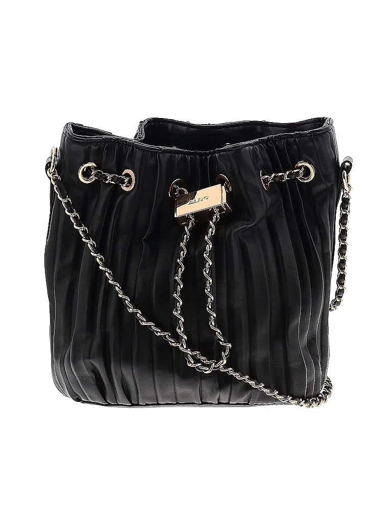 Aldo 100% Polyurethane Black Bucket Bag One size - 64% off | ThredUp