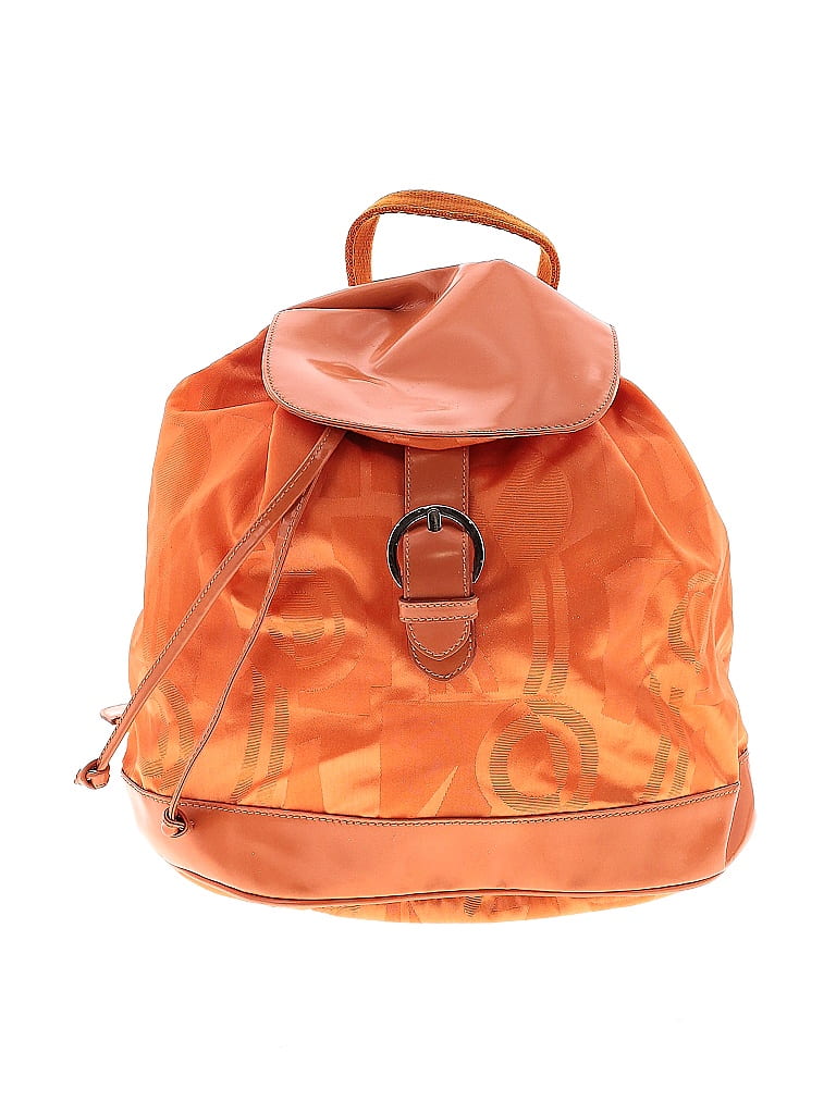 Salvatore Ferragamo Orange Backpack One size - 93% off | ThredUp