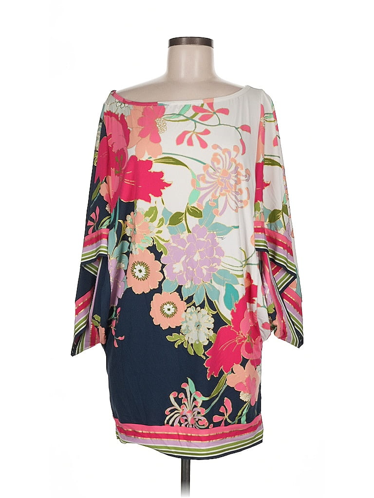 Trina Turk Print Pink Casual Dress Size UK 12 / US 8 - 76% off | ThredUp