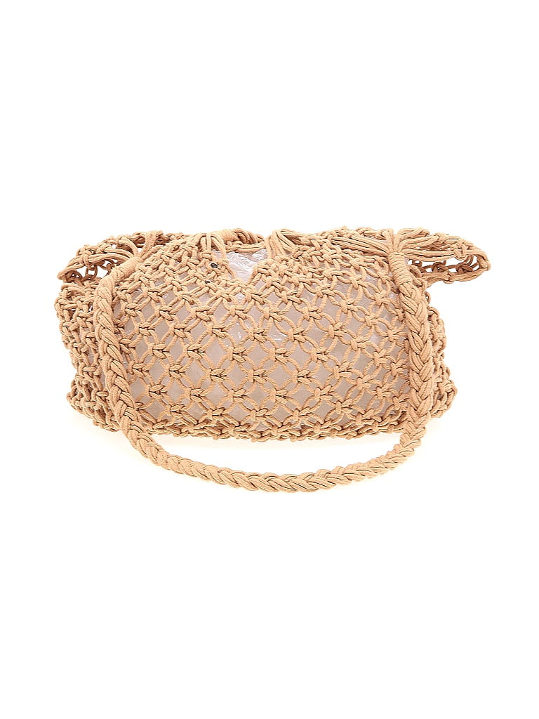 Expressions NYC Gold Tan Satchel One size - 68% off | ThredUp