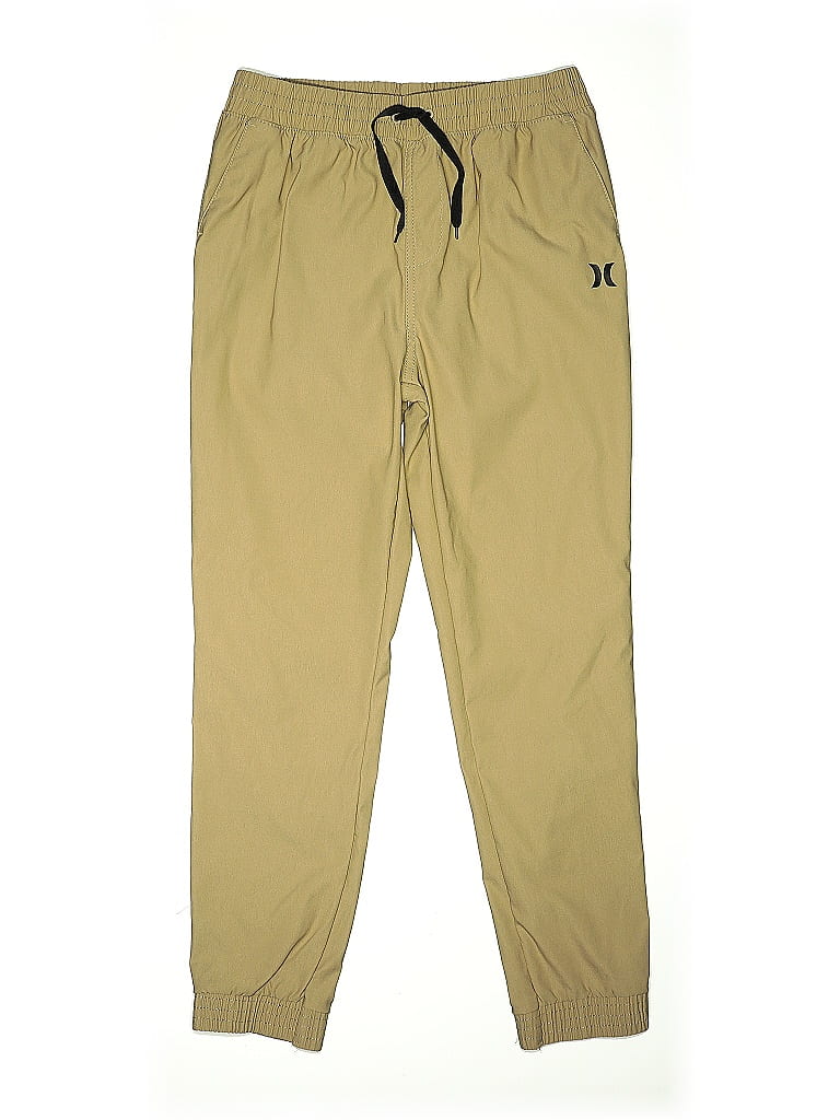 Hurley Solid Tan Track Pants Size 10 - 53% off | ThredUp