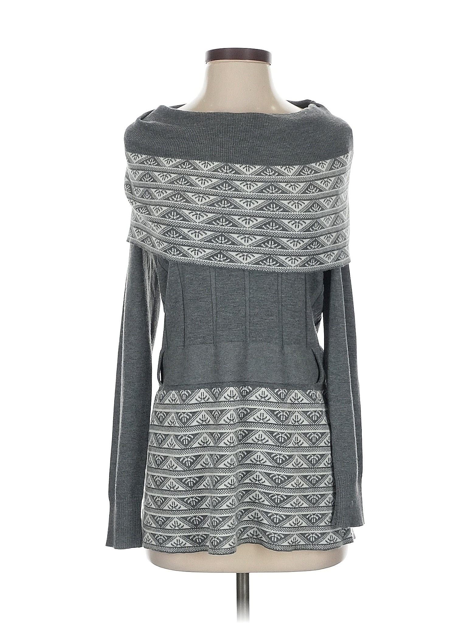 Carducci Women Gray Casual Dress S | eBay