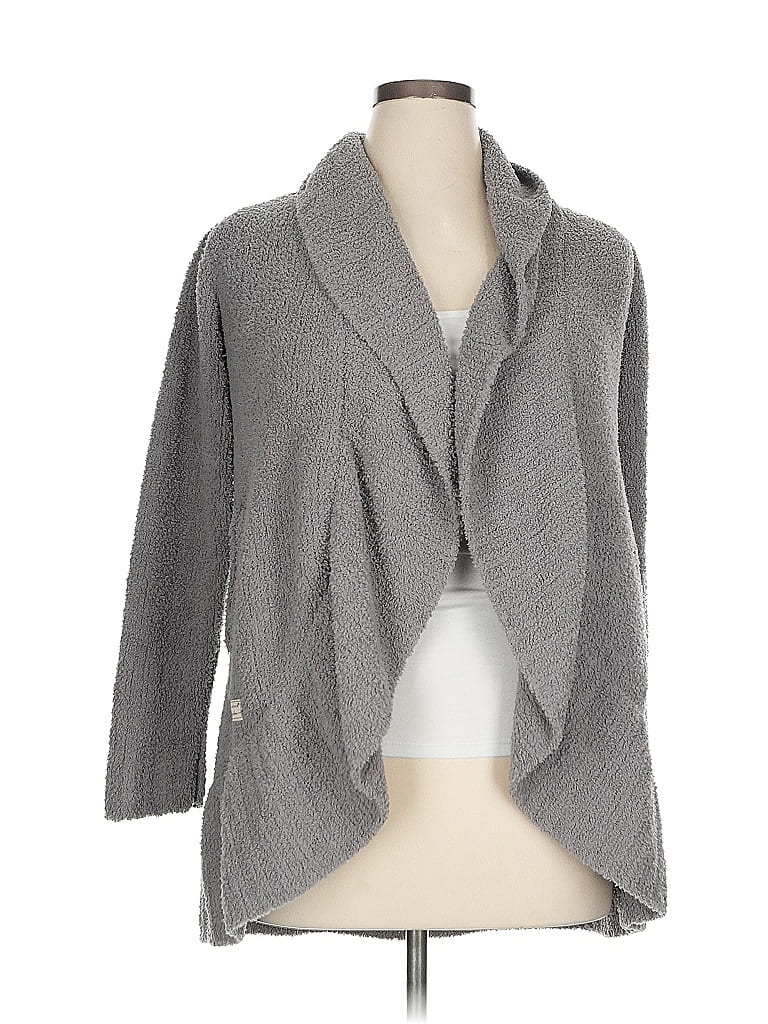 Simply Southern 100% Polyester Gray Cardigan Size XL - 68% off | ThredUp
