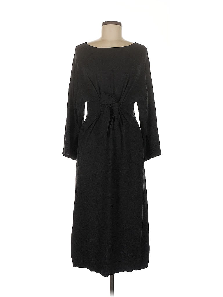 Max Studio Solid Black Casual Dress Size M - 71% off | ThredUp