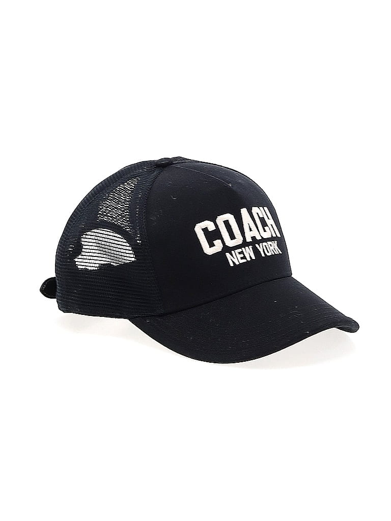 Coach Black Baseball Cap Size Med - Lg - 56% off | ThredUp