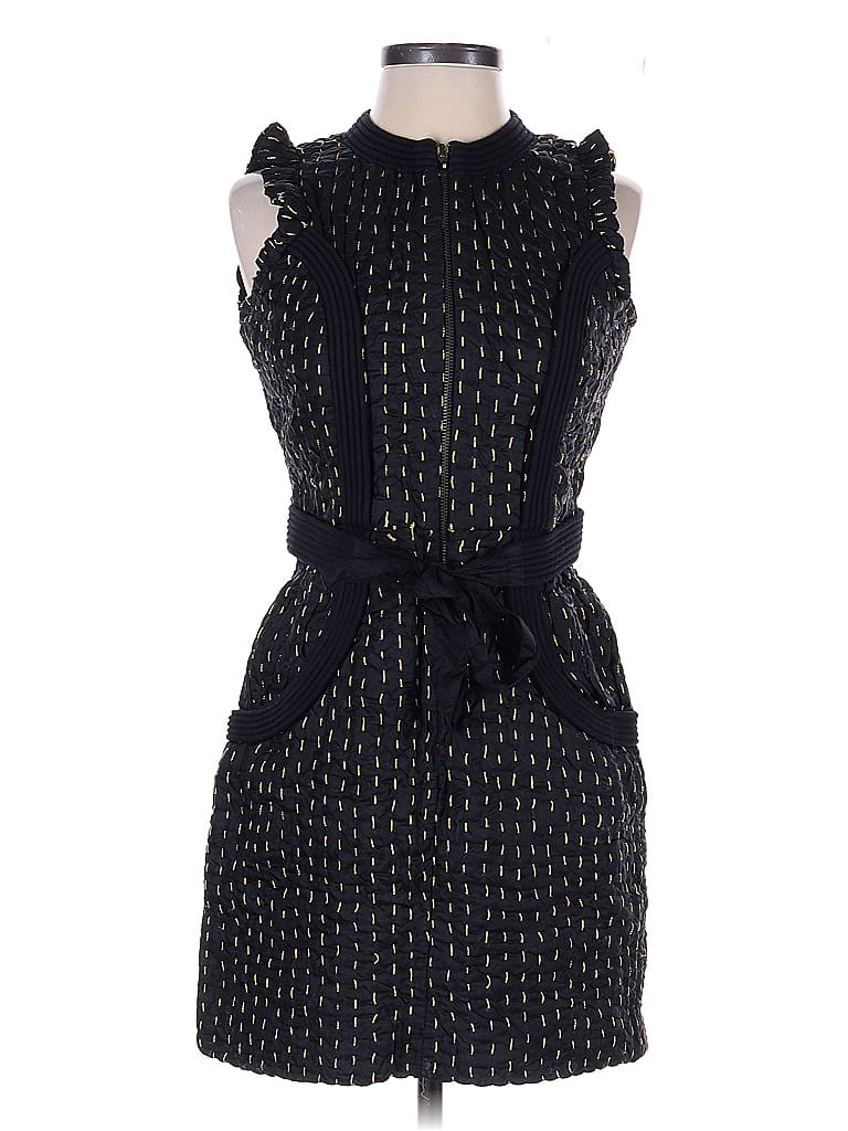 Manoush 100% Silk Tweed Black Cocktail Dress Size 4 - 73% off | ThredUp