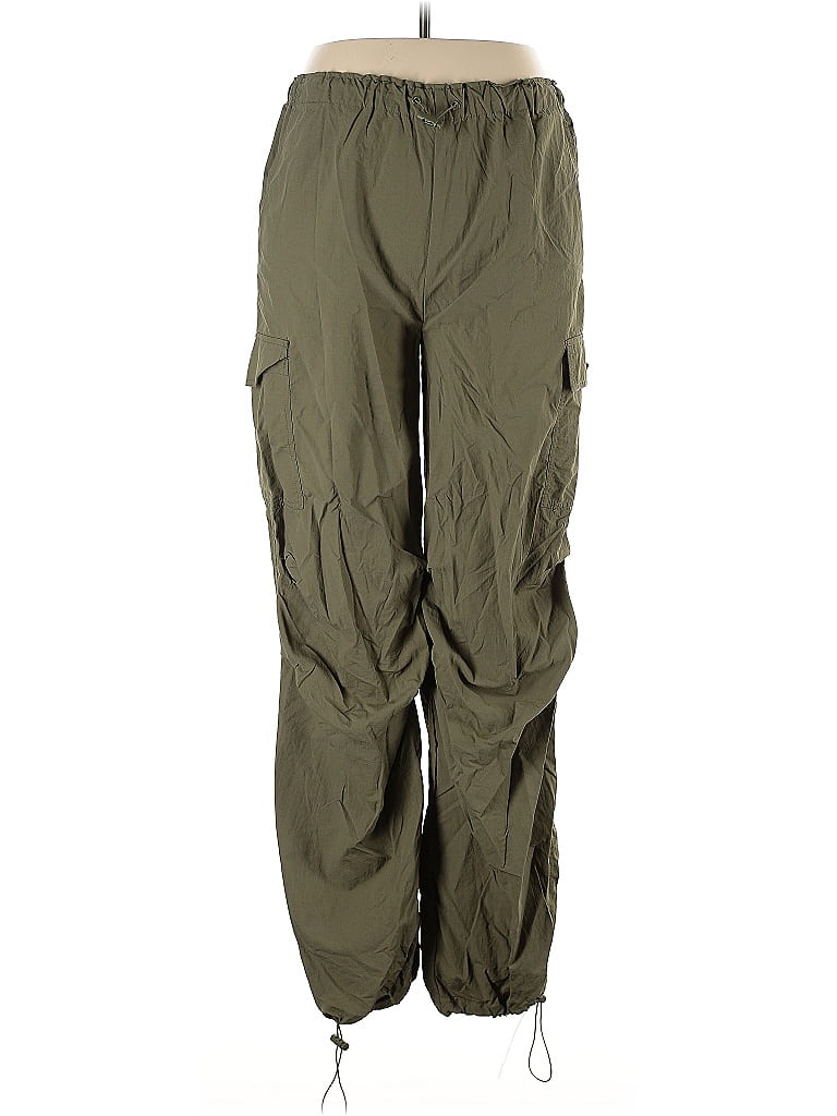 Love Tree 100% Nylon Green Cargo Pants Size L - 47% off | ThredUp