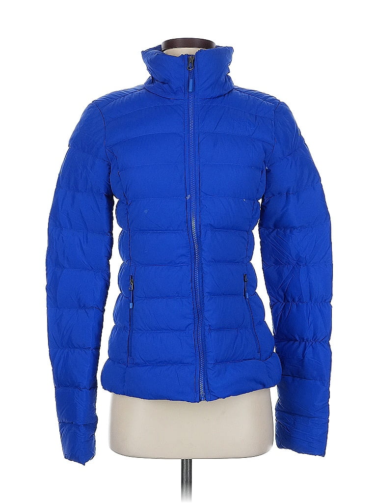The North Face Blue Snow Jacket Size XS - 58% off | ThredUp