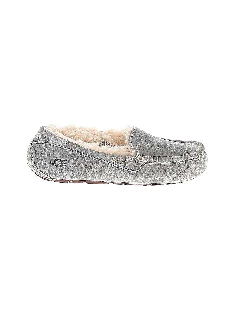 Ugg 100% Leather Gray Flats Size 6 - 66% off | ThredUp