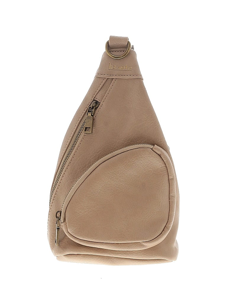 Liz Soto 100% Pvc Tan Backpack One size - 46% off | ThredUp