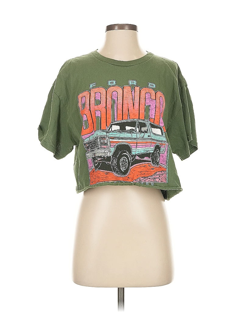 Junk Food 100% Cotton Green Short Sleeve T-Shirt Size S - 8% off | ThredUp