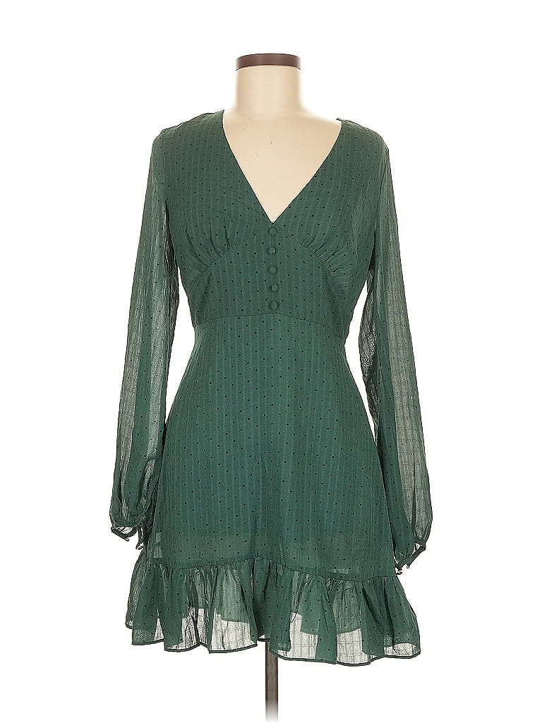 Le Lis 100% Spandex Green Cocktail Dress Size M - 72% off | ThredUp