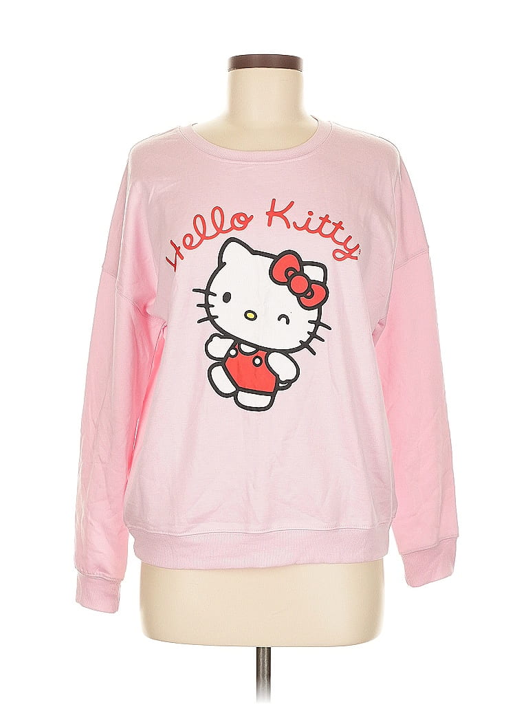 Hello Kitty Pink Sweatshirt Size M - 42% off | ThredUp