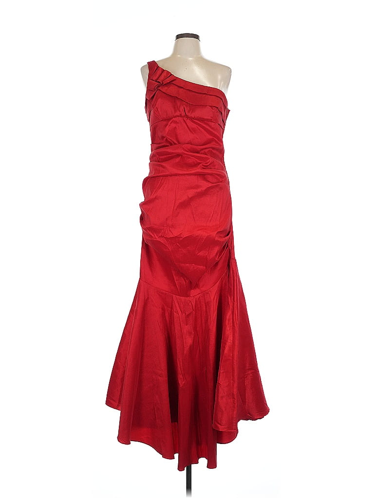 Juno Red Cocktail Dress Size L (estimated) - 46% off | ThredUp