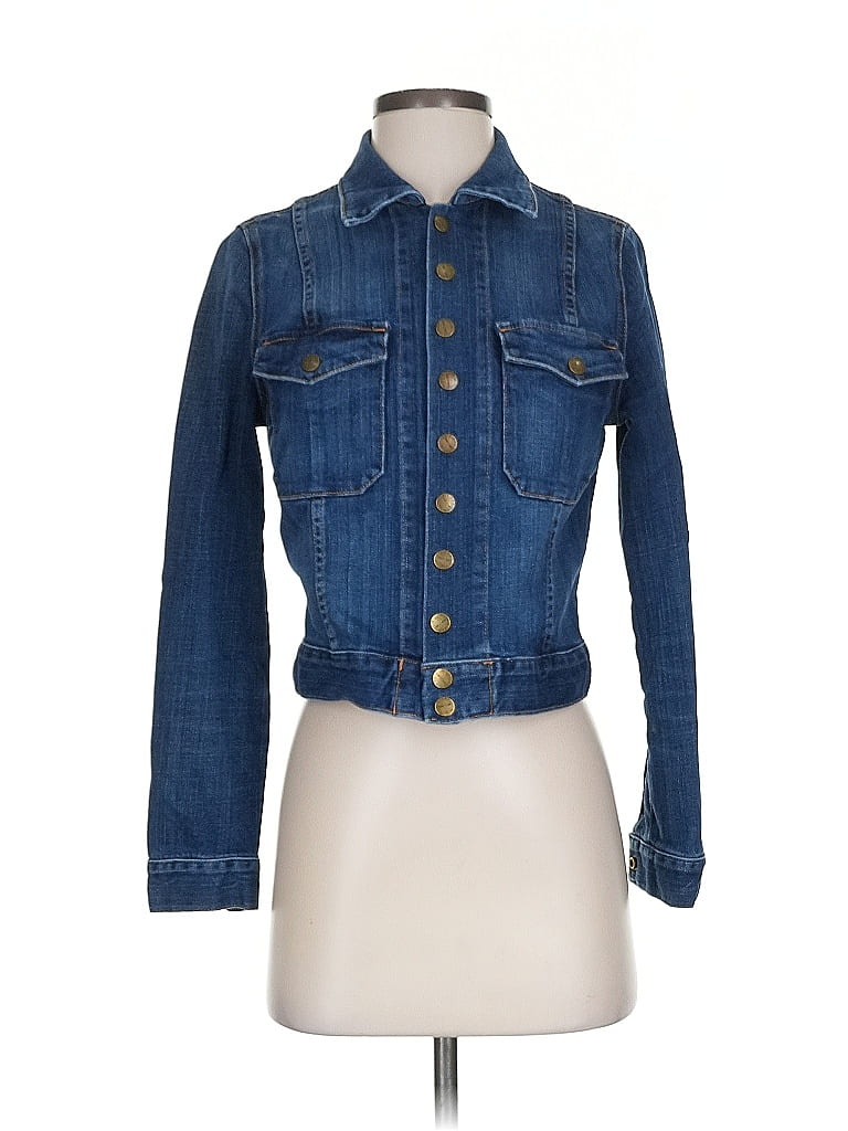 Current/Elliott Blue Denim Jacket Size S - 80% off | ThredUp