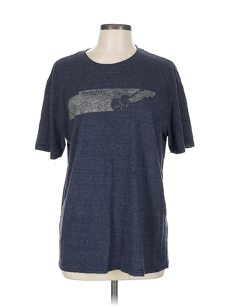 blue 84 Tweed Blue Short Sleeve T-Shirt Size L - 43% off | ThredUp