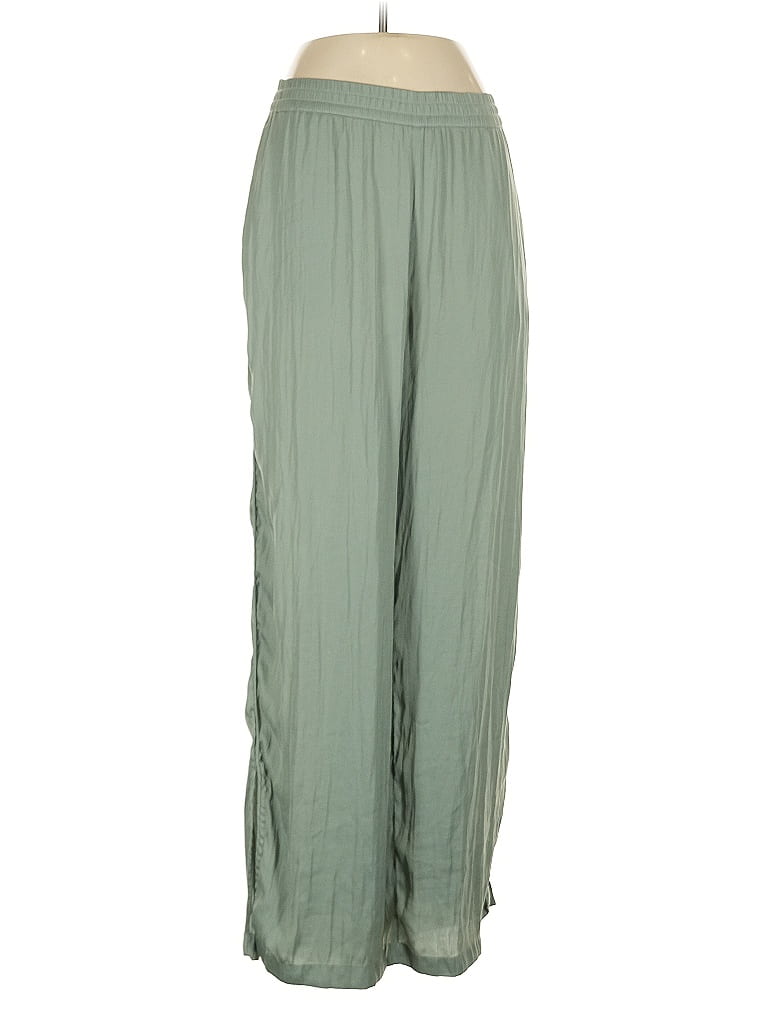 Gap Body 100% Polyester Green Casual Pants Size M - 56% off | ThredUp