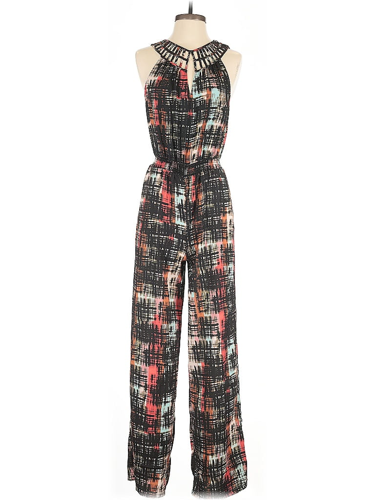 Elevenses Graphic Black Jumpsuit Size XS - 74% off | ThredUp