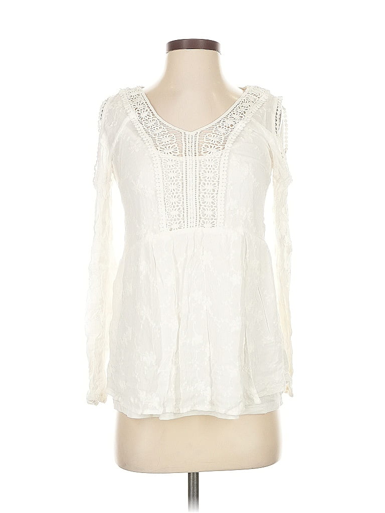 Daniel Rainn 100% Rayon Ivory Long Sleeve Blouse Size XS - 71% off ...