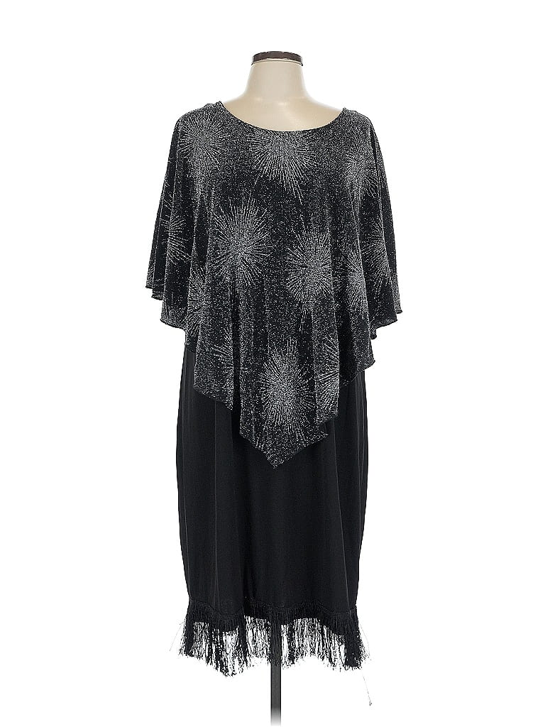 En Focus Studio Black Cocktail Dress Size 20 - 39% off | ThredUp