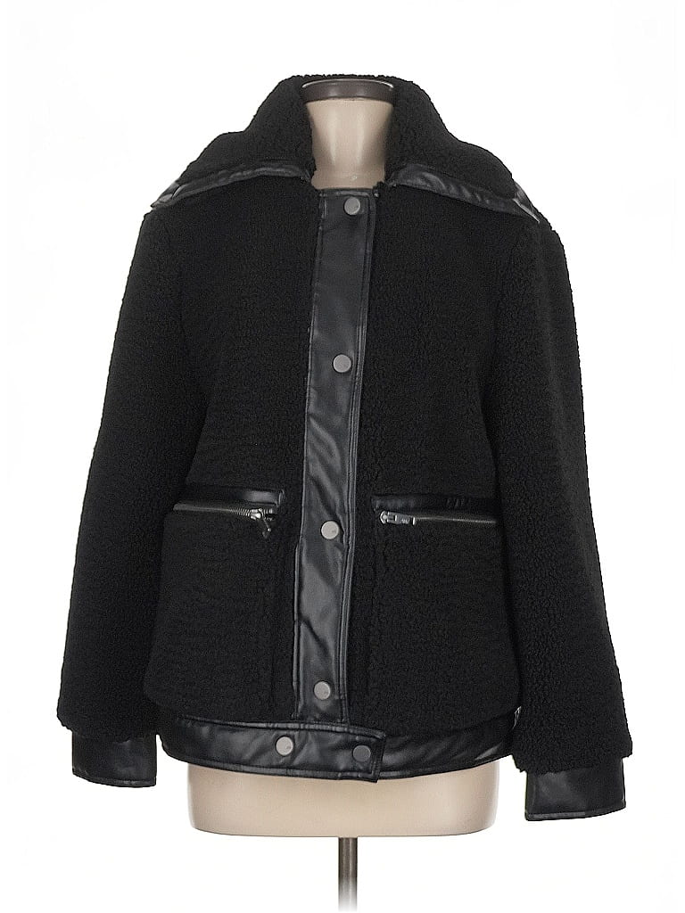 Andrew Marc Sport 100% Polyester Black Coat Size M - 67% off | ThredUp