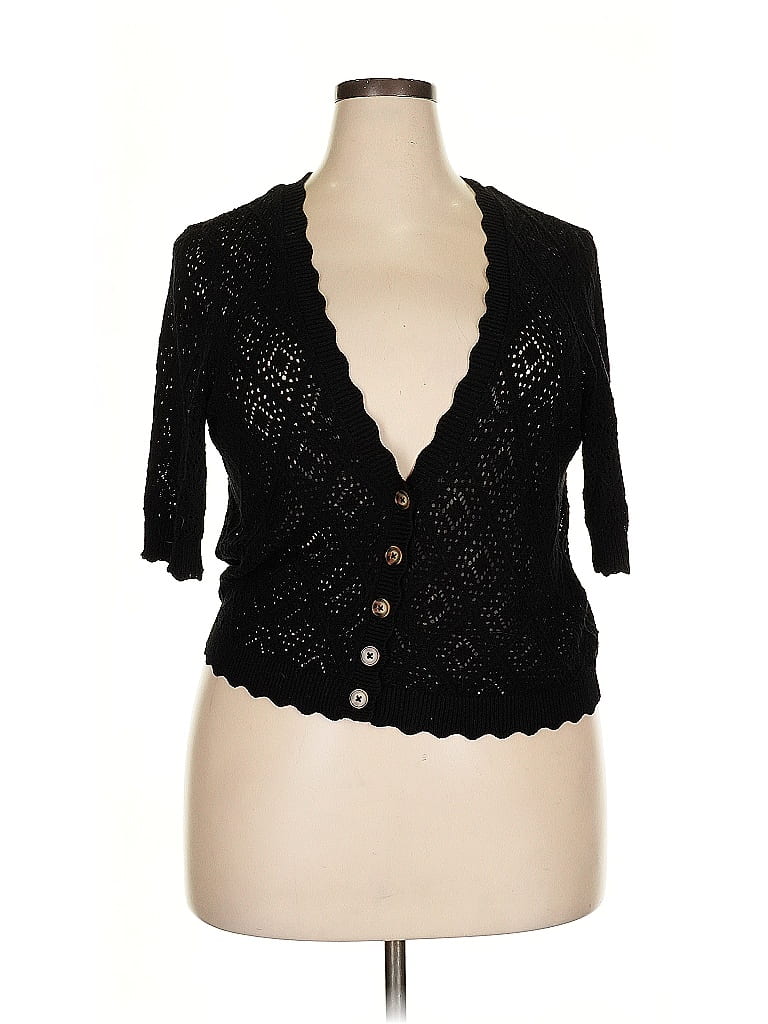 Torrid Black Cardigan Size 2X Plus (2) - 58% off | ThredUp