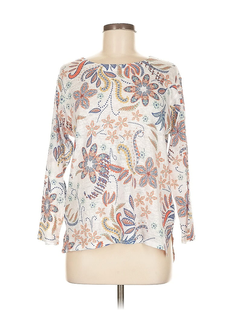 Nally & Millie White Ivory Pullover Sweater Size M - 77% off | ThredUp