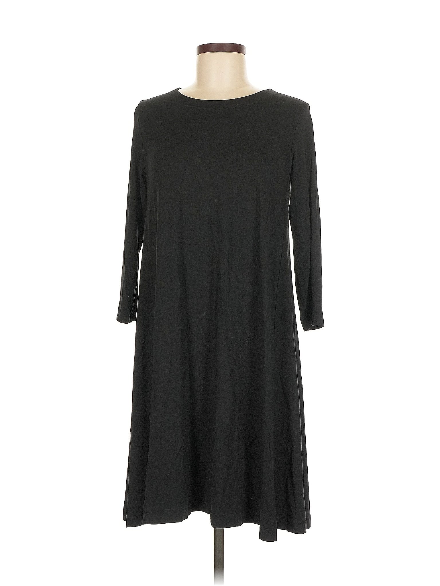 Ann Taylor LOFT Outlet Women Black Casual Dress M | eBay