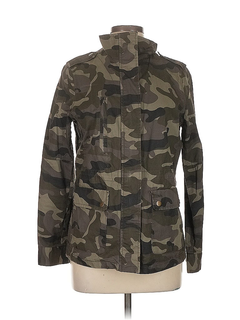 Love Tree 100% Cotton Camo Green Jacket Size L - 58% off | ThredUp