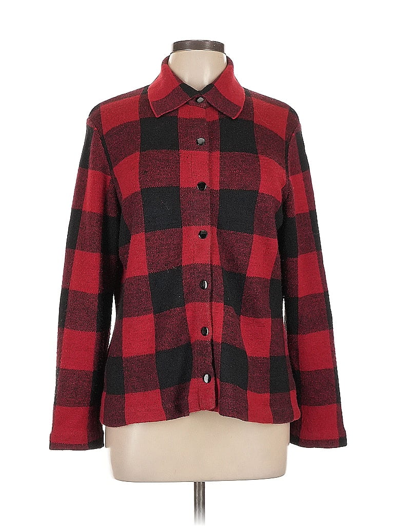 IRKA by SSG Red Silk Cardigan Size L - 44% off | ThredUp