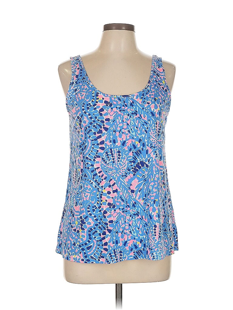 Lilly Pulitzer Ladies Cotton Sleeveless Tank Royal Blue