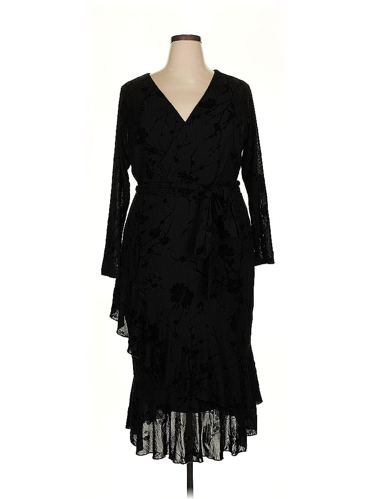 RACHEL Rachel Roy Black Cocktail Dress Size 18 - 51% off | ThredUp