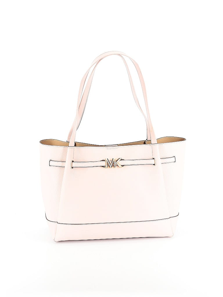 Michael Michael Kors Ivory Pink Leather Tote One Size 76 Off Thredup