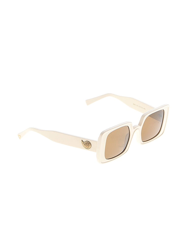 Zeus + Dione Ivory Tan Sunglasses One size - 77% off | ThredUp