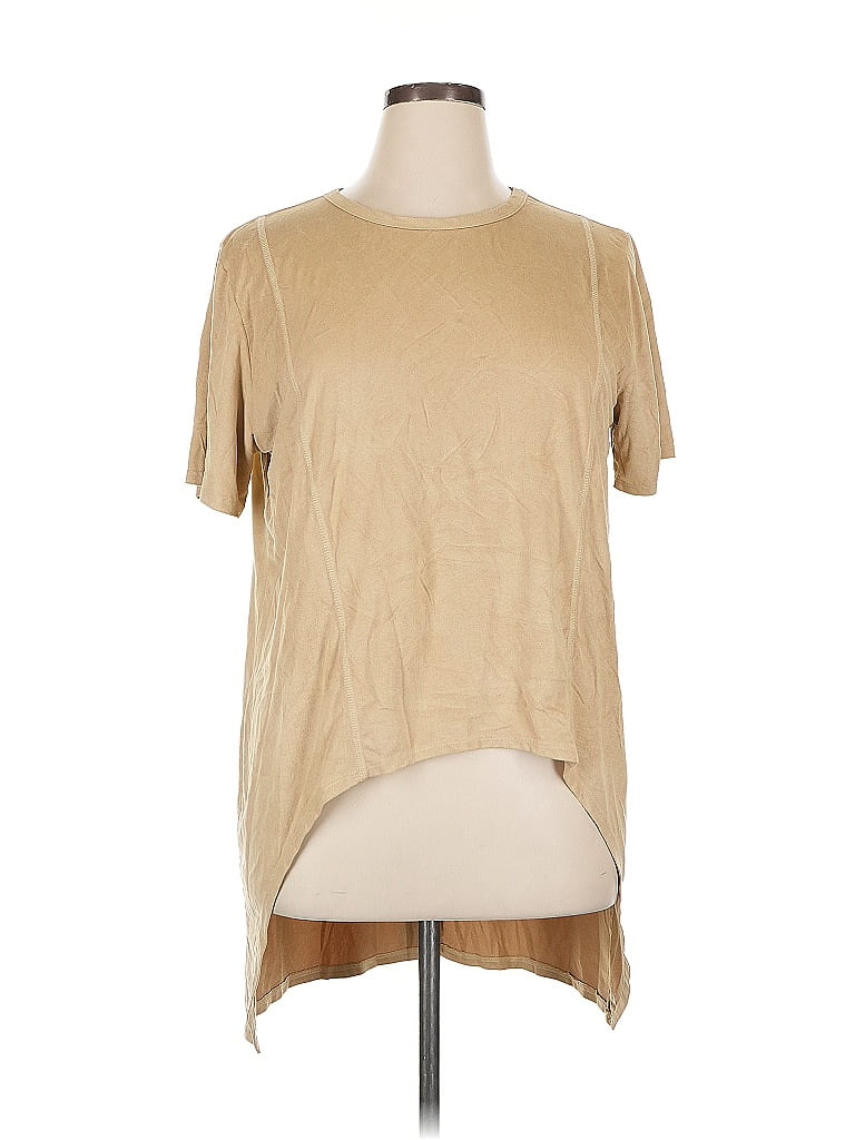 Cha Cha Vente Tan Short Sleeve T-Shirt Size XL - 42% off | ThredUp