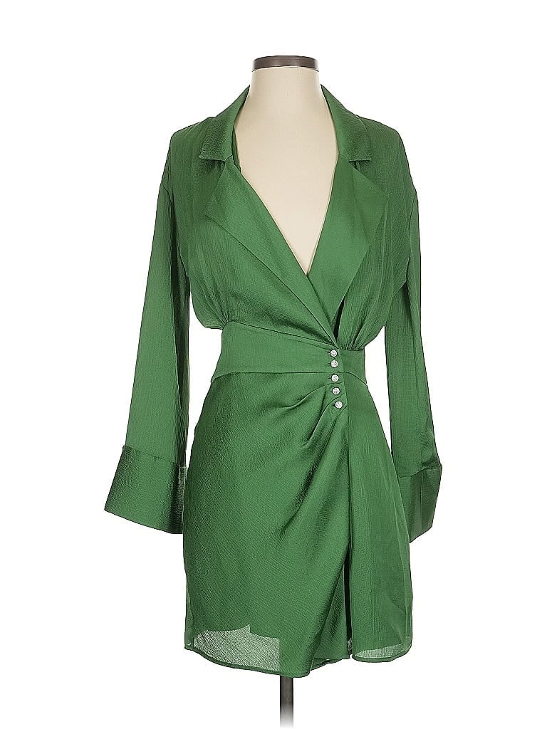 BA&SH Green Casual Dress Size XS - 66% off | ThredUp