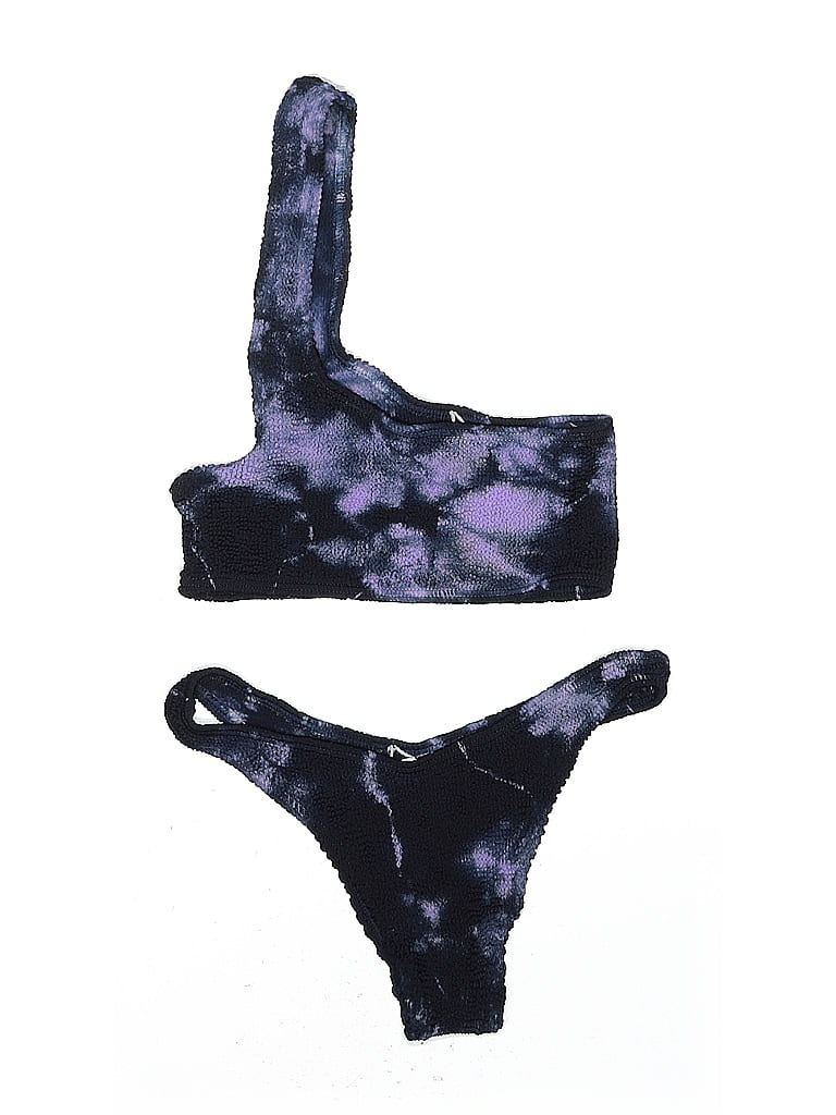 Bond-Eye Australia Tie-dye Purple Two Piece Swimsuit One size - 60% off ...