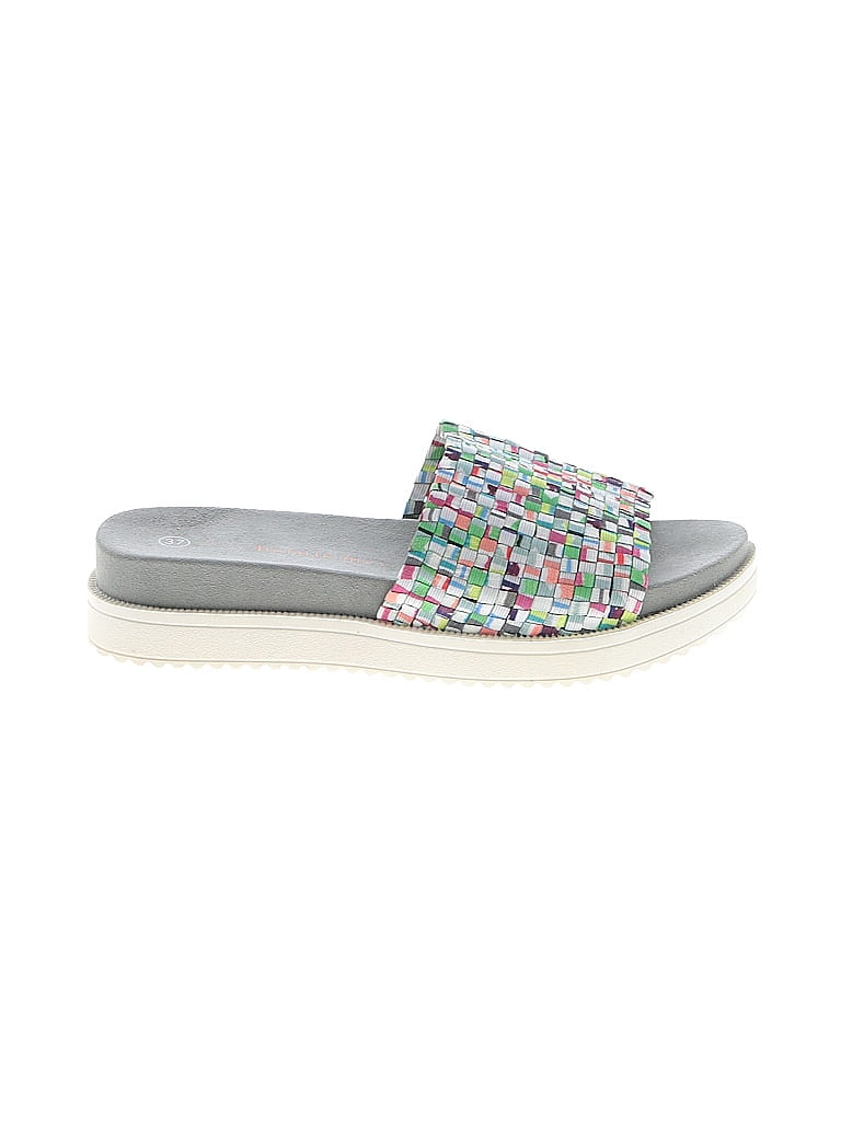 Bernie Mev Gray Black Sandals Size EU 37 - 39% off | ThredUp