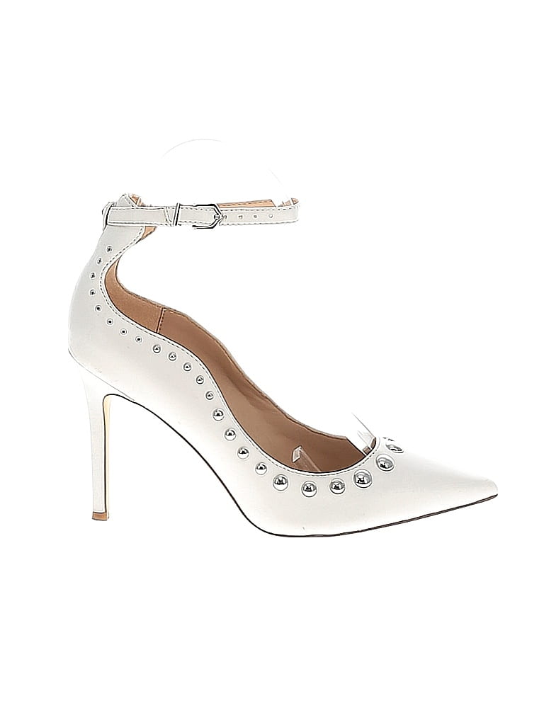 Sam Edelman White Heels Size 6 - 64% off | ThredUp