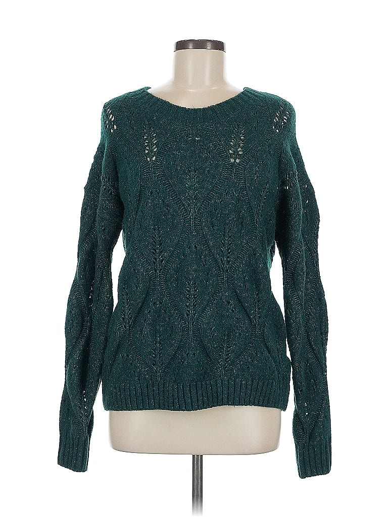 Denver Hayes Teal Pullover Sweater Size M - 37% off | ThredUp