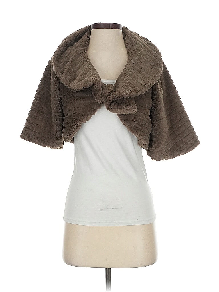 Forever 21 100% Polyester Brown Faux Fur Jacket Size S - 54% off | ThredUp